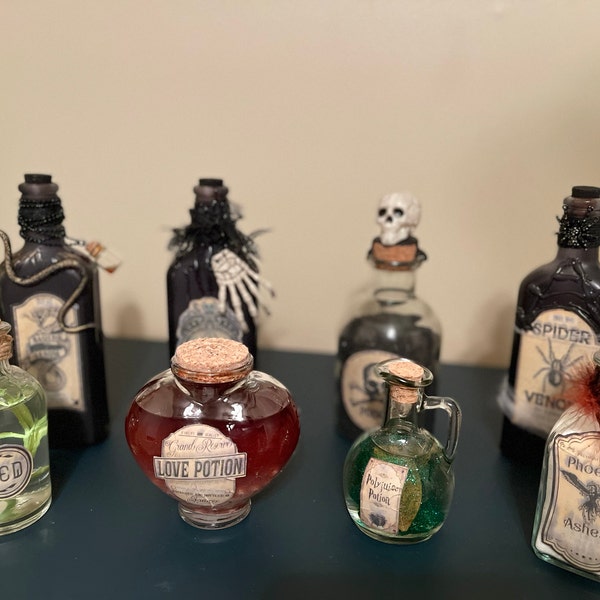 Wizard Potion Labels Printables, HP Polyjuice Potion Label, Editable ...