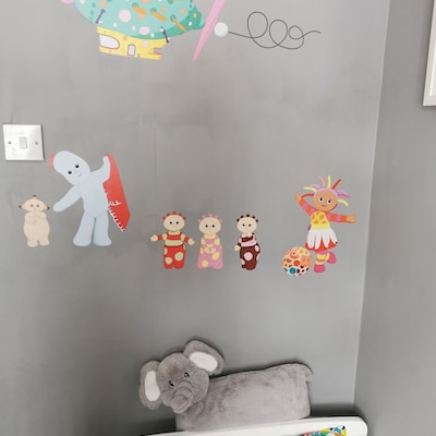 In the Night Garden Characters Wall Sticker Pack - Etsy