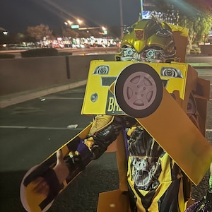 Template for Transforming Car Costume for Kids Halloween Costume ...