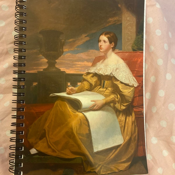 Dark Academia Creepy Hardback Notebook / Vintage Oil Painting Diary ...