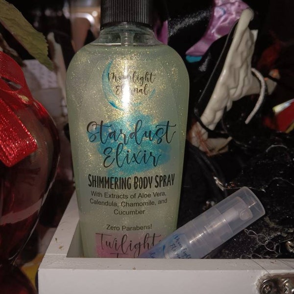 Witchwood Shimmering Body Spray - Stardust Elixir - Caramel, Woods ...