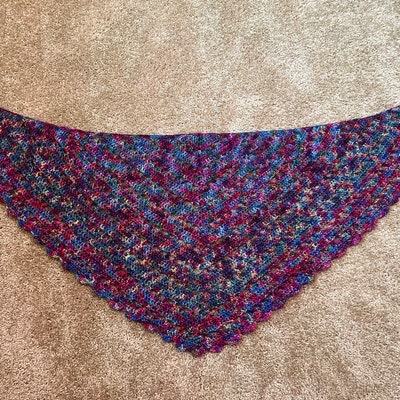 Crochet Pattern Stitch Chart Lacy Summer Shawl Easy Scallop Wrap Beginner Friendly Crochet Wrap ...