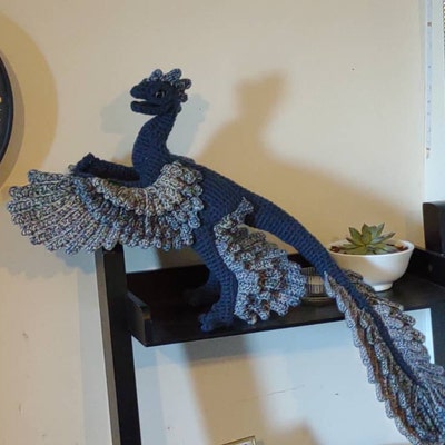Microraptor Dinosaur Crochet Pattern by Crafty Intentions DIGITAL PDF ...