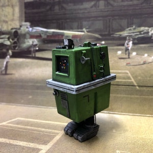 S19 Astromech Droid 3.75 3D Printed Resin Action Figure - Etsy