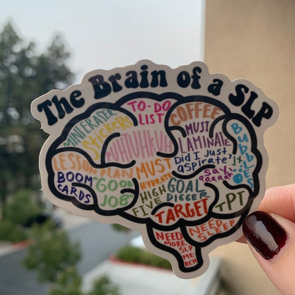 Speech Pathologist Sticker | SLP Sticker | SLP Grad Gift | Cf Slp ...