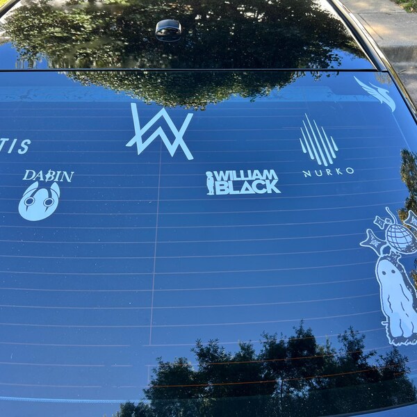 Sullivan King Full Text Flat EDM DJ Logo Vinyl Car Laptop Custom Decal ...