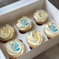 30 Personalised Edible Rice Paper Cupcake Toppers / Birthdays Pre Cut ...