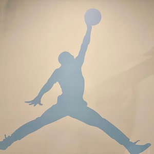 Michael Jordan Wall Decal Jumpman Decal Basketball Wall Decal Jordan ...