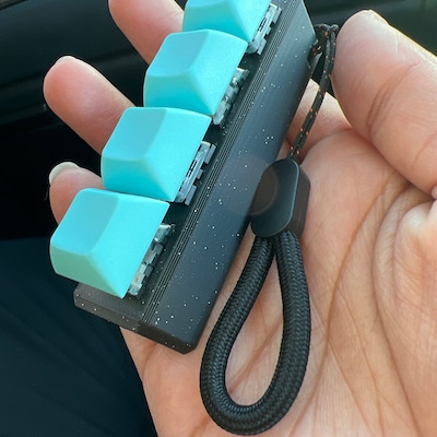 Mechanical Switch Clicky Fidget White Th W/ Strap Keyboard - Etsy