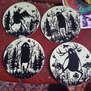 A Couple of Fungis Vinyl Sticker Pack Free Shipping Mushroom - Etsy