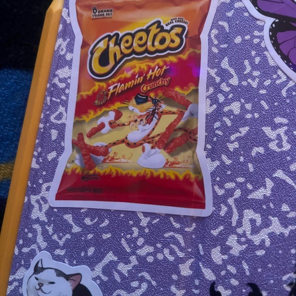 Hot Cheetos Sticker - Etsy