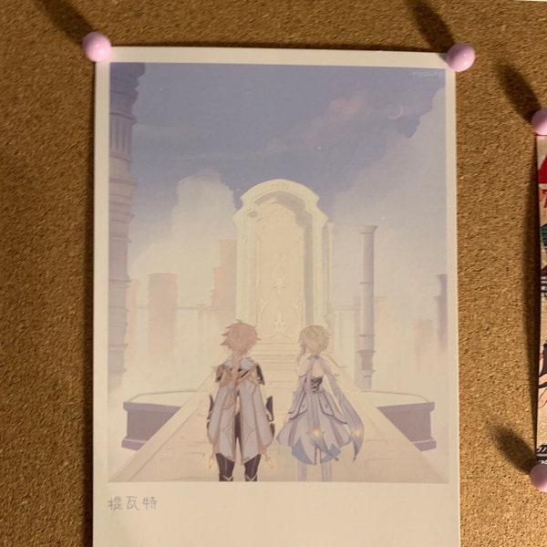 Aesthetic Anime Postcard Prints: Anime Prints, Minimalist Art Prints - Etsy