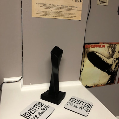 Led Zeppelin the Object / Sculpture Presence Statue / Album Music Decor ...