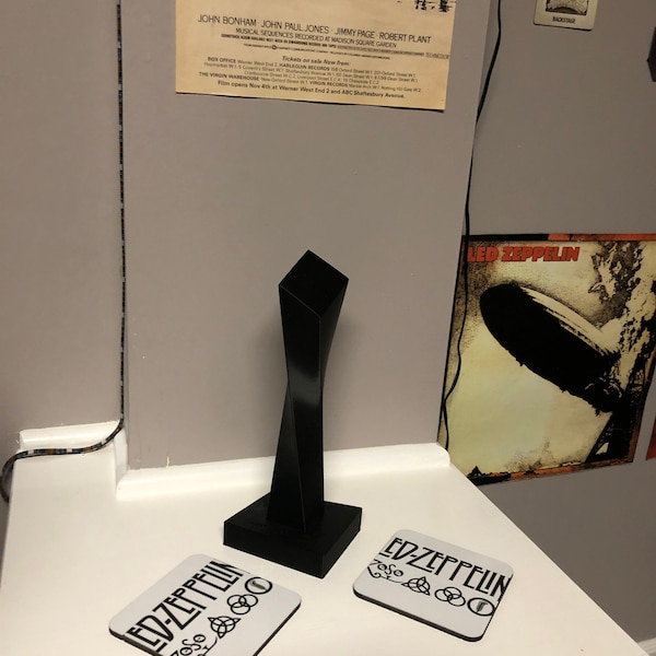 Led Zeppelin the Object / Sculpture Presence Statue / Album Music Decor ...