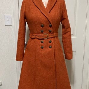 PDF Coat Pattern Woman Trench Coat Sewing Pattern Wool Coat - Etsy