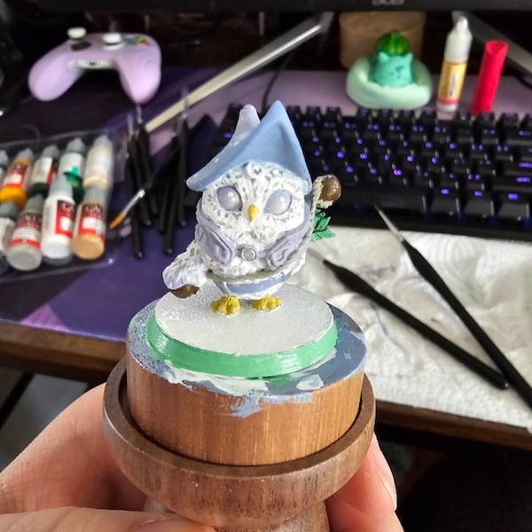 Owlkin Ranger 32mm Resin Miniature Dnd Miniatures Dungeons & Dragons ...