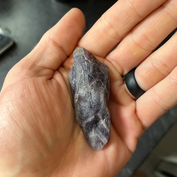 Raw Amethyst Crystal - A Grade - Natural Amethyst - Rough Amethyst ...