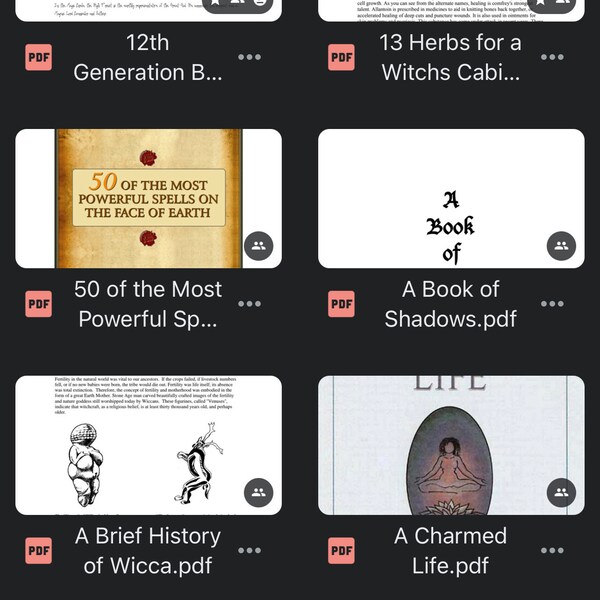 651 Witchcraft Books Bundle, Wiccan Spells, Occult, Pagan, Rituals PDF ...