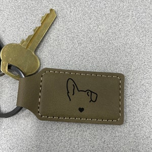 Custom Dog Ear DIGITAL FILE, Minimalist Pet Art, Dog Ear Outlines ...