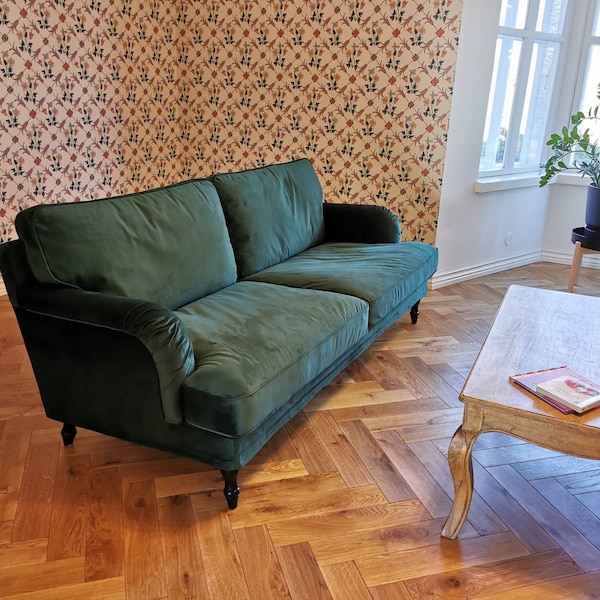 STOCKSUND 3-seat Sofa Cover Slipcover Hand Made With Multiple Color and ...