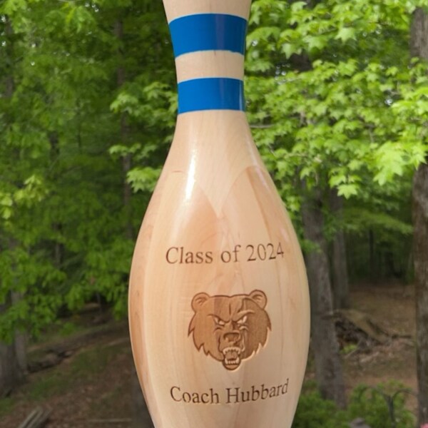 Regulation Bowling Pin Custom Made - Etsy
