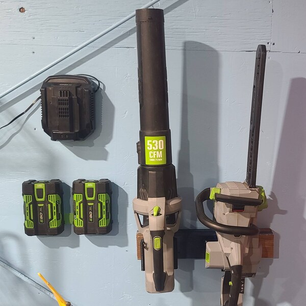 EGO Tool Wall Mount: Vertical Storage, Space Saving - Etsy