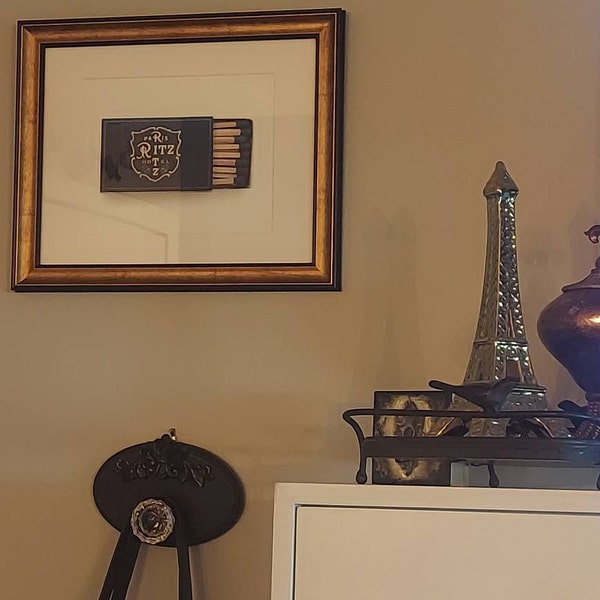 Paris Ritz Hotel Chic Home Decor Vintage Matchbox Photography Modern ...