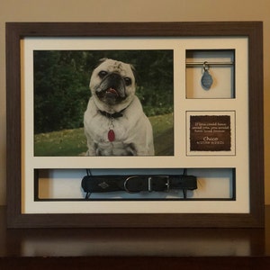 Solid Wood Pet Ashes Frame 12x10 30.5x25.4cm | Etsy