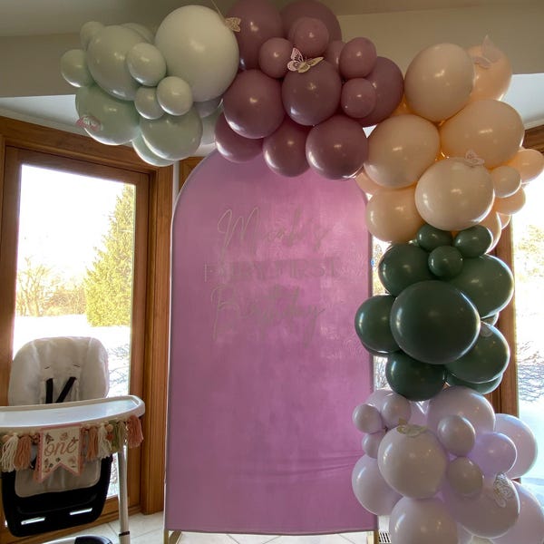 Enchanted Garden Balloon Garland Kit Garden Balloon Garland Kit ...