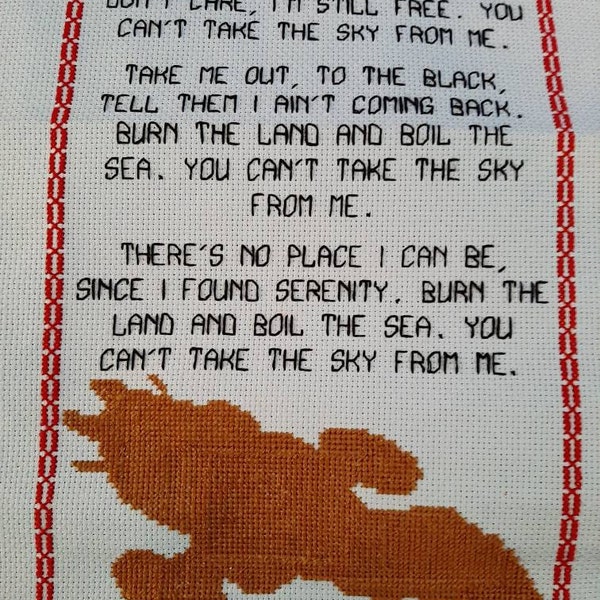 Firefly Theme Song Cross Stitch Pattern - Etsy