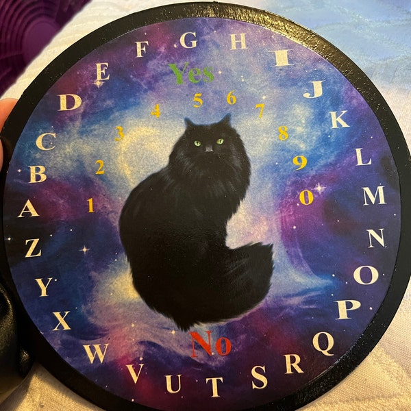 Black Cat Pendulum Board - Etsy