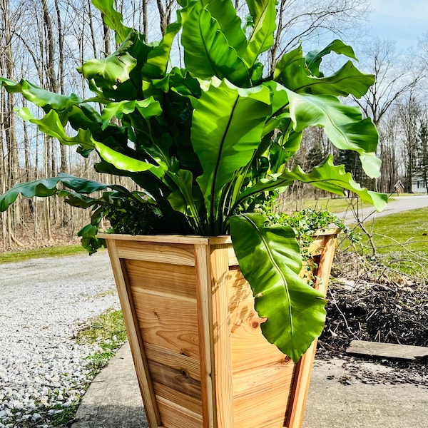 The Ultimate DIY Tapered Planter - Digital Build Plans - Etsy