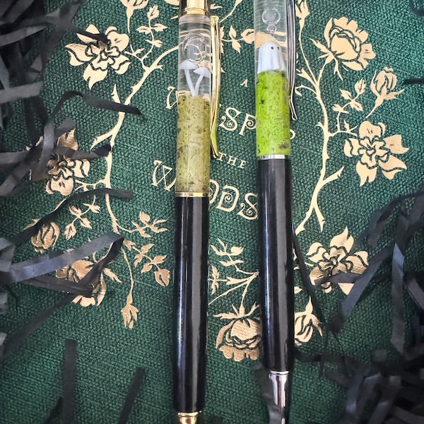Mushroom Pen, Terrarium Gift, Plant Pen, Float Pen, Gift for Her ...