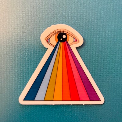 Retro Peace Sign Sticker Peace Sign Stickers 70s Retro - Etsy