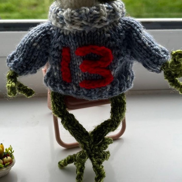 Knitting Pattern to Create Your Own Frog Clothing to Make a Long or ...