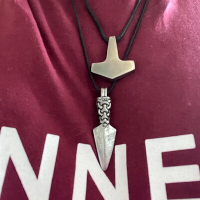 Orme Made Hammered Texture Mjölnir, Thors Hammer Options of Copper ...