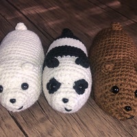 We Bare Bears Bear Stack Crochet Pattern PDF - Etsy Canada