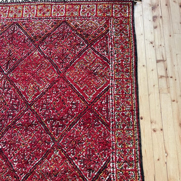 Moroccan Rug, Berber Rug, 6x9 FT, Colorful Area Rug. - Etsy