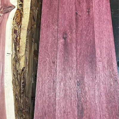 16 Black Cherry Wood Scrap Sticks 3/4 X .75-2.5 X 16 Great for Crafting ...