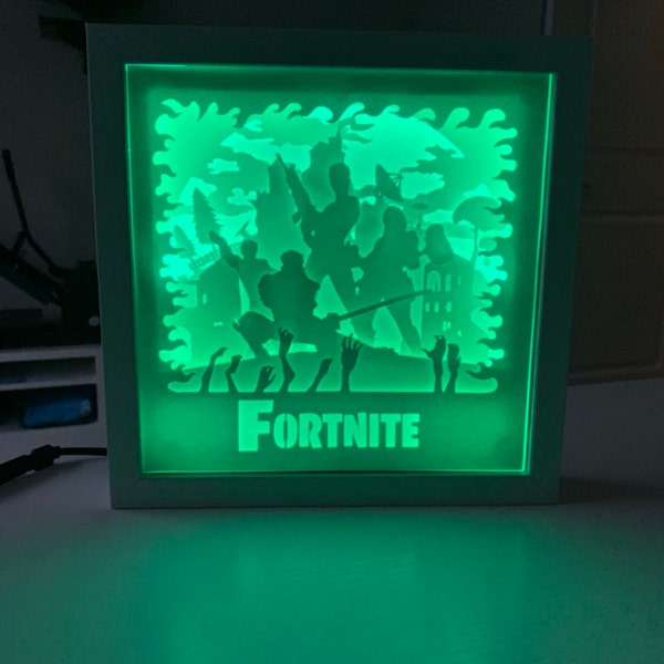 GAME - Paper Cutting Light Box Template Files - Etsy Canada