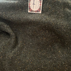 Irish Donegal Fisherman Sweater in 100% Donegal Tweed Wool - Etsy