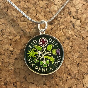 1944 George VI Farthing Gold Plated Coin Necklace | Etsy