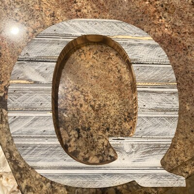 Personalized Rustic Barn Wood Letters / Large Custom Handmade Farmhouse ...