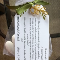 25 - Greek Boubounieres "koufeta" Wedding Favors (candy Coated Almonds ...