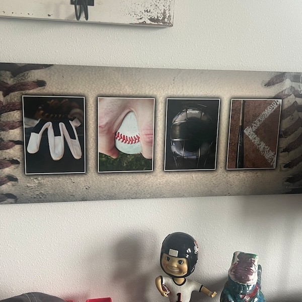 Baseball Name Art | Personalized Baseball Gift From Personal Prints ...