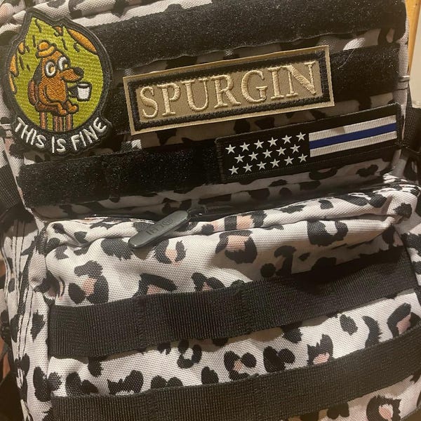 First Responders Flag Patch, Embroidered Iron-on/velcro Hook Badge ...