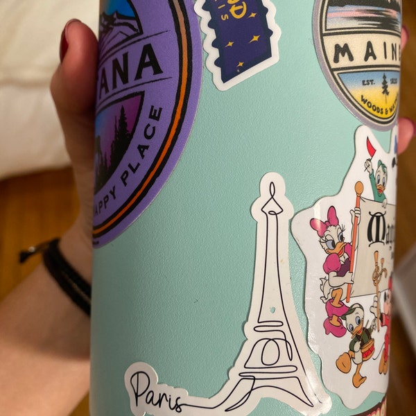 Paris Stickers | Paris Sticker | Eiffel Tower Sticker | France Stickers ...