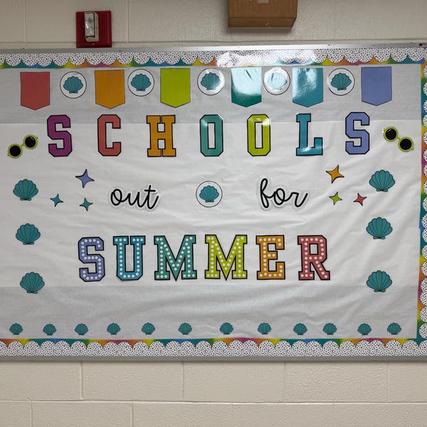Back to School Bulletin Board, Bulletin Board Kit, First Day of School ...
