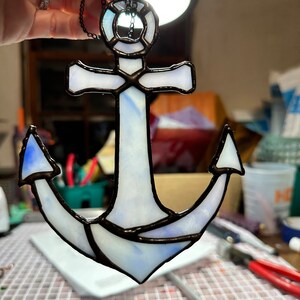 Anchor Stained Glass Pattern, Digital Download, Stained Glass Patterns ...