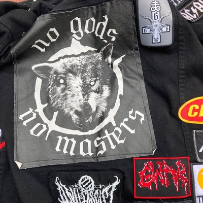 ANTI FASCIST PATCH Death Metal or Black Metal or Grindcore but - Etsy